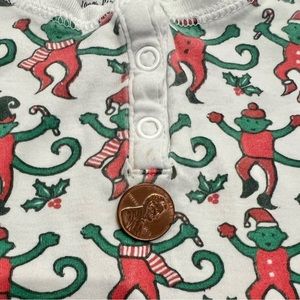 Roller Rabbit | Pajamas | Roller Rabbit Elf Monkey Mas Christmas Nadine ...